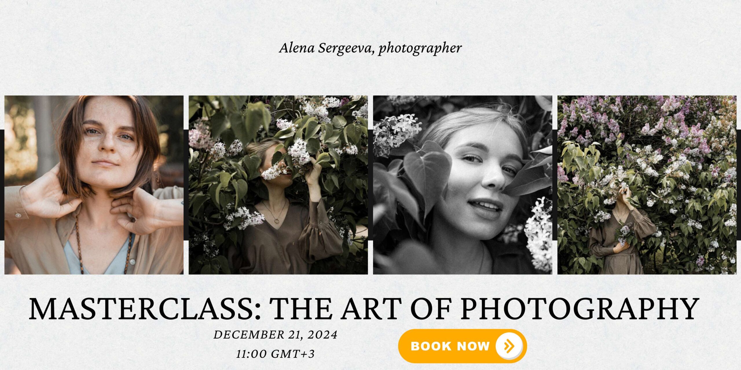 Masterclass: The Art of Photography with Alena Sergeeva | Eurasian Beauty Guild - the only ...